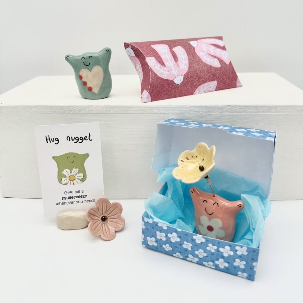 Hug Nugget - Uplifting Keepsake Ceramic Gift - Lucy Ormsby